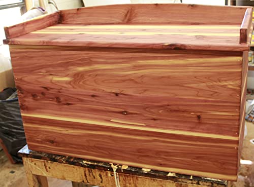 Cedar storage chest, cedar chest, hope chest, storage chest, wooden chest