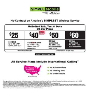 Simple Mobile Keep Your Own Phone 3-in-1 Prepaid SIM Kit