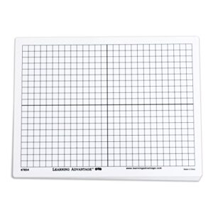 learning advantage 7854 xy axis dry erase boards, set of 10