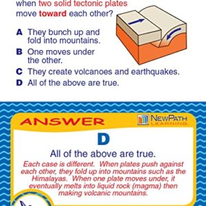 NewPath Learning Plate Tectonics Learning Center Game - Grades 6-9