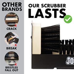 JobSite The Original Boot Scrubber - All Weather Industrial Shoe Cleaner & Scraper Brush, pack of 6