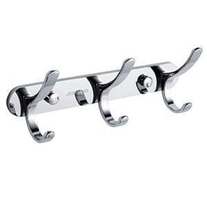 jomoo 8 inch coat hooks towel clothes backpack hat rack robe jacket bathrobe scarf hanger multifunctional towel stand chrome