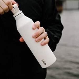 MiiR, Insulated Narrow Mouth Bottle, White, 23 Oz