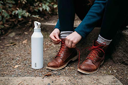 MiiR, Insulated Narrow Mouth Bottle, White, 23 Oz