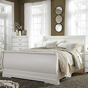 Signature Design by Ashley Anarasia Traditional Queen Sleigh Headboard ONLY, White