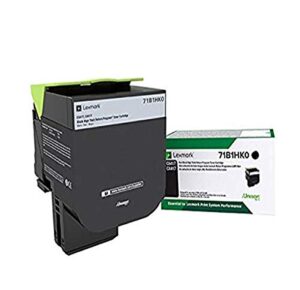 lexmark 71b10k0 unison toner, 3,000 page-yield, black