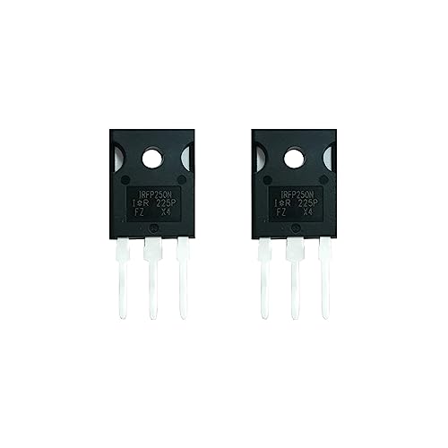 Jekewin 2 pcs of IRFP250 IRFP250N MOSFET FET N-Channel 30A 200V