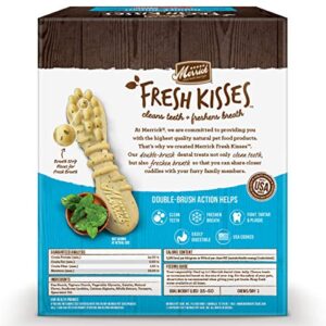 Merrick 66054 Fresh Kisses Medium Oral Care Dental Dog Treats, for Dogs 25-50 Lbs