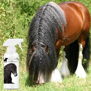 The Blissful Horses Shine-On Detangling Spray, 16-Ounce