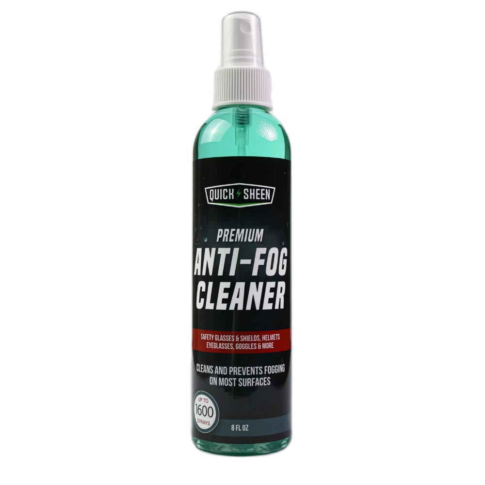 Quick Sheen Anti-Fog Spray for Glass, Windows, Glasses, Masks, Mirrors, Goggles