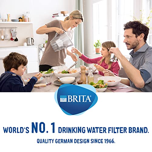 BRITA MAXTRA+ replacement water filter cartridges, compatible with all BRITA jugs -reduce chlorine, limescale and impurities for great taste - 6 Count (Pack of 1)