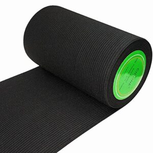 knit elastic 4 inch wide black heavy stretch high elasticity knit elastic band 3 yards