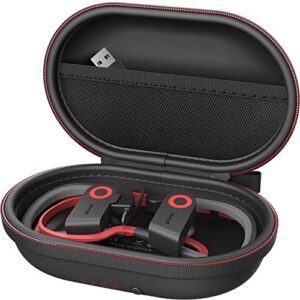 smatree charging case compatible only for powerbeats 2, powerbeats 3, bose soundsport, jaybird x4/x3 headphone(not fit with powerbeats pro, beats flex, beatsx, powerbeats!)