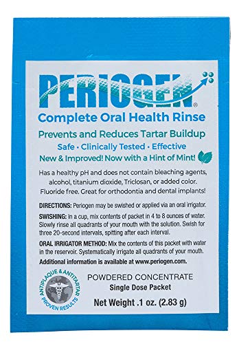 Periogen Rinse for Complete Oral Health - Travel Packets