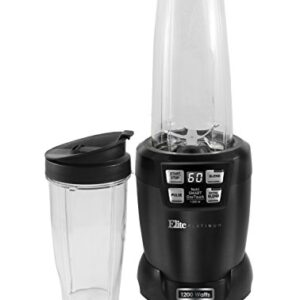 Elite Platinum EPB-5455 Nutri-Blender, Black