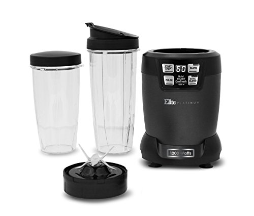 Elite Platinum EPB-5455 Nutri-Blender, Black