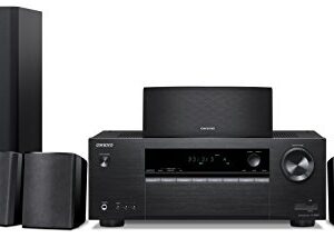 Onkyo HT-S3900 5.1-Channel Home Theater Receiver/Speaker Package,black