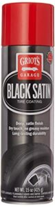 griot's garage 10951 black satin tire coating 15oz