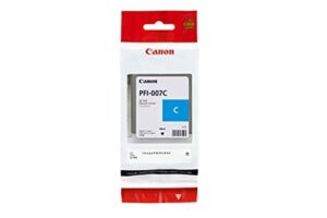 canon pfi-007c cyan ink tank (90ml)