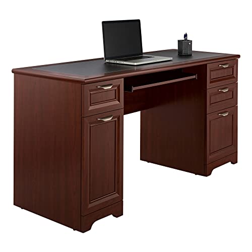 Realspace® Magellan 59"W Manager's Desk, Classic Cherry