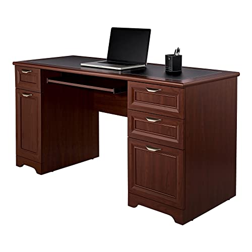 Realspace® Magellan 59"W Manager's Desk, Classic Cherry