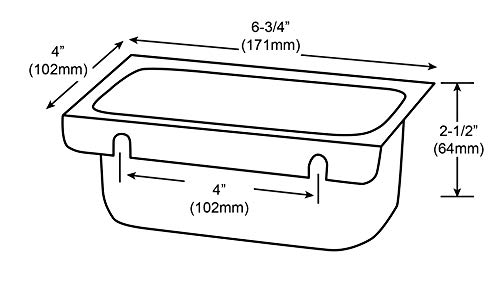 Captive-Aire F15-2500 1/2" Pint Grease Cup New Style, Flanged Slotted