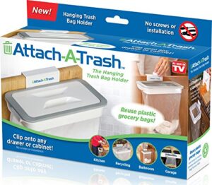 attach-a-trash the hanging trash bag holder