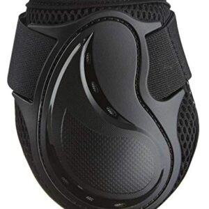 LeMieux Derby Fetlock Horse Boots - Protective Gear and Training Equipment - Equine Boots, Wraps & Accessories - Black - Large