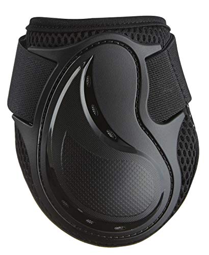 LeMieux Derby Fetlock Horse Boots - Protective Gear and Training Equipment - Equine Boots, Wraps & Accessories - Black - Large