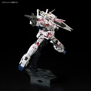 Bandai Hobby RG 1/144 Unicorn Gundam UC Model Kit Figure, Multi-Colored, 8" (BAN216741)