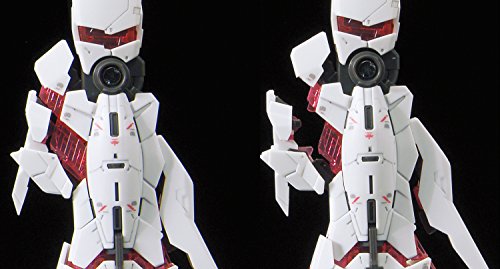 Bandai Hobby RG 1/144 Unicorn Gundam UC Model Kit Figure, Multi-Colored, 8" (BAN216741)