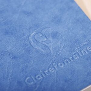 Clairefontaine 'Age Bag' Thread-Bound Notebook, A5, Dot, 192 Pages - Red