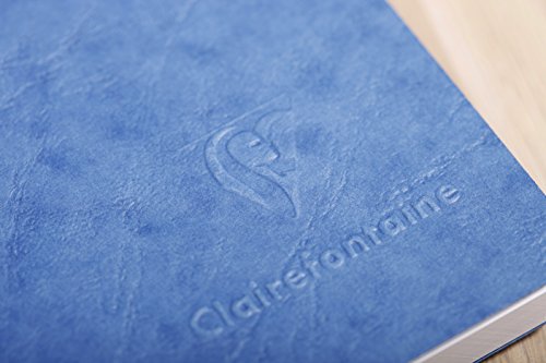 Clairefontaine 'Age Bag' Thread-Bound Notebook, A5, Dot, 192 Pages - Red