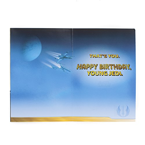 Hallmark Star Wars Birthday Card (Happy Birthday, Young Jedi)