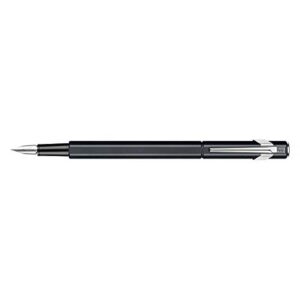 caran d'ache 849 0841-009 fountain pen, f, fine point, black, dual use type