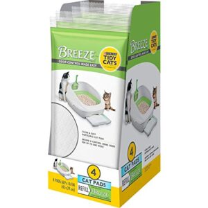 Tidy Cat Breeze Cat Pads 4 / Pack, 3 Packs