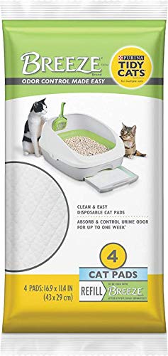 Tidy Cat Breeze Cat Pads 4 / Pack, 3 Packs