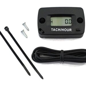 The ROP Shop Resettable Tachometer/Hour Meter for KTM XC XCF SX SXF EXC MX Dirt Bike