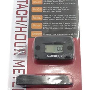 The ROP Shop Resettable Tachometer/Hour Meter for KTM XC XCF SX SXF EXC MX Dirt Bike