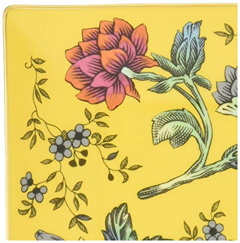 Wedgwood Yellow Tonquin Wonderlust Tray, 5.7"