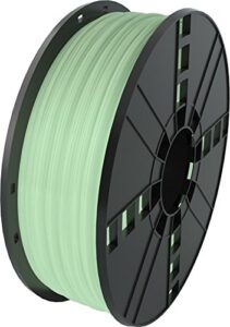 mg chemicals super glow - natural abs 3d printer filament, 2.85 mm, 1 kg spool