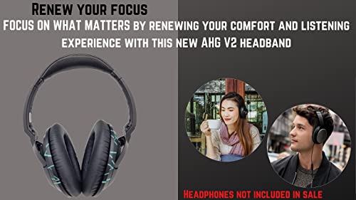 Replacement AE2 Headband/SoundTrue Headband V2 Cushion. Compatible with Bose Around-Ear 2 (AE2), SoundLink Around-Ear 1, Around-Ear Wireless (Ae2w) and SoundTrue Around-Ear 1 Headphones