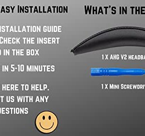 Replacement AE2 Headband/SoundTrue Headband V2 Cushion. Compatible with Bose Around-Ear 2 (AE2), SoundLink Around-Ear 1, Around-Ear Wireless (Ae2w) and SoundTrue Around-Ear 1 Headphones