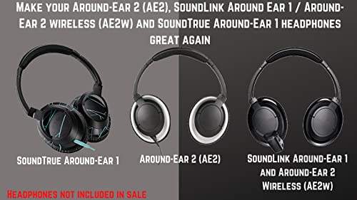 Replacement AE2 Headband/SoundTrue Headband V2 Cushion. Compatible with Bose Around-Ear 2 (AE2), SoundLink Around-Ear 1, Around-Ear Wireless (Ae2w) and SoundTrue Around-Ear 1 Headphones