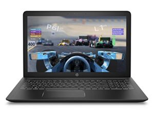 hp pavilion power 15-inch laptop, intel core i7-7700hq , amd radeon rx 550, 12gb ram, 1tb hard drive, windows 10 (15-cb071nr, black), gaming