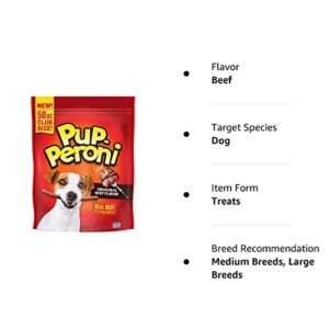 Europe Standard Pup-Peroni Dog Snacks Original Beef Flavor, 50 oz.