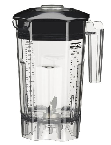 Waring Commercial CAC139 Blender Jar, Clear, 11.75 x 6.88 x 6.75 inches