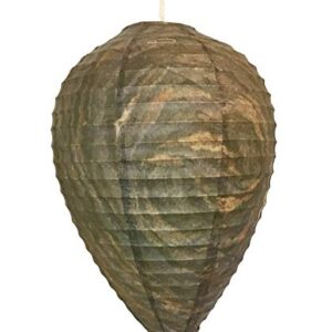 Patio Eden by Maad Brands - Wasp Nest Decoy - 3 Pack- Eco Friendly Hanging Wasp Repellent