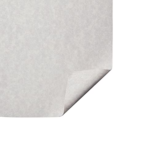 96 Sheets Parchment Paper for Certificates, Resumes, Diplomas, 90 GSM Textured Stationary, Printer-Friendly (Gray, 8.5x11 in)