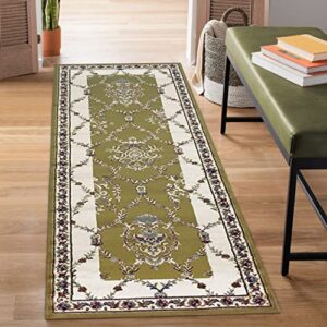 superior 2.6x8rug-stratton rug-stratton-poly area rug, 2' 6" x 8'